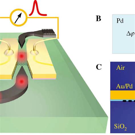 Principle Of The Graphene Plasmonic Integrated Photodetector A Download Scientific Diagram