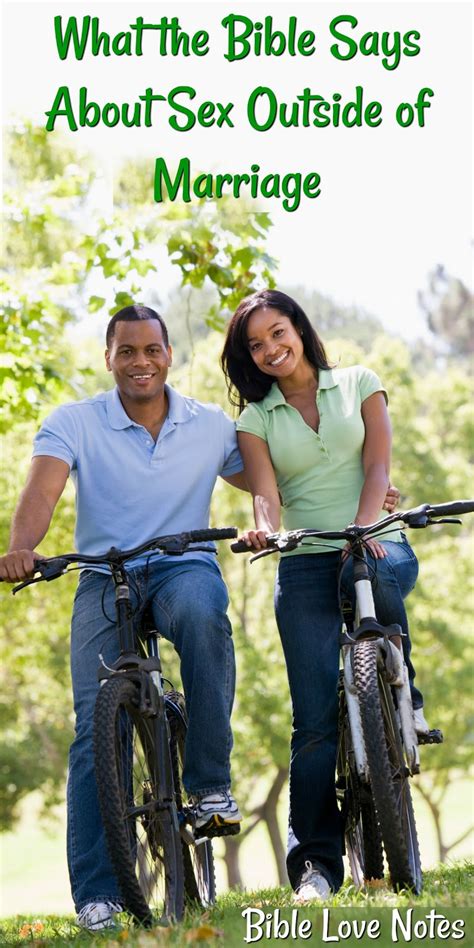 1 Minute Bible Love Notes Sex Outside Of Marriage What Scripture Says