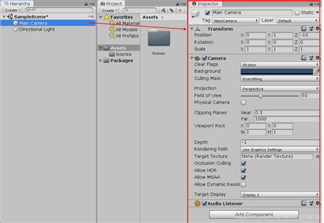 Unity 3d之面板介绍unity面板介绍 Csdn博客