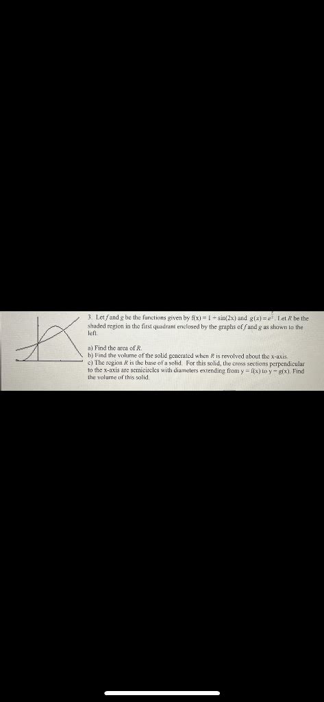 Solved Let F And G Be The Functions Given By Chegg