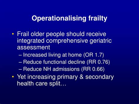 Ppt Understanding Frailty Powerpoint Presentation Free Download Id
