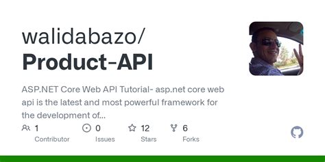 Github Walidabazoproduct Api Aspnet Core Web Api Tutorial