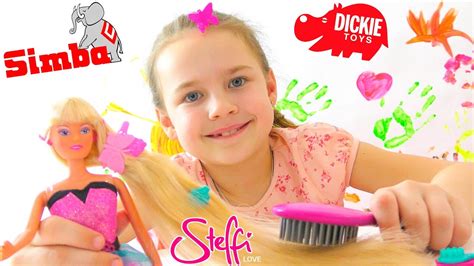 Видео с куклами Кукла Штеффи парикмахерская ️🙋💇 Развивающие игрушки куклы для девочек
