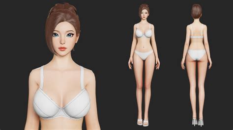 Swordswoman Unreal Engine Asset