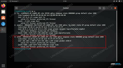 Linux Create Virtual Network Interface Linux Tutorials Learn Linux