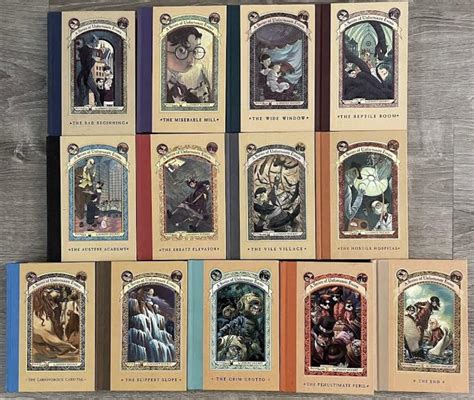 “a Series Of Unfortunate Events” Book Series Rnostalgia