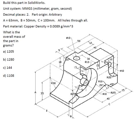 Cswa Practice Exam With Answers The Solidworks Features And
