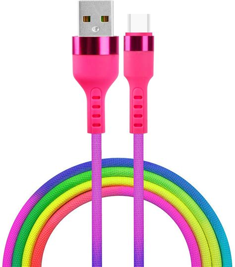 Setty Rainbow Usb A To Usb C Cable