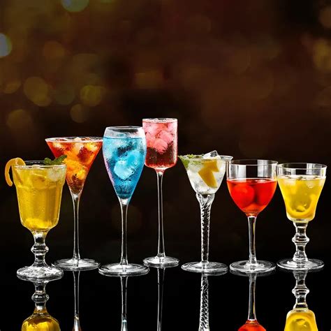 Bar Glasses Cocktail Fancy Cocktail Glasses