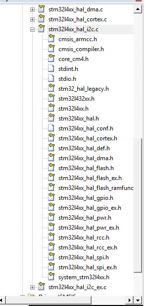 How To Link Stm32l4xxhali2cc With Stm32l4xxhal