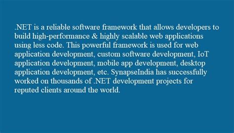 Net Building Powerful And Scalable Web Applications