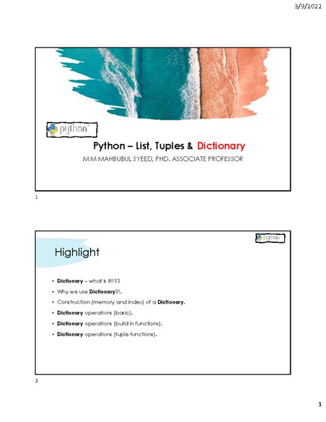 Python Dictionary Basics Operations Accessing And Exercises Cs101