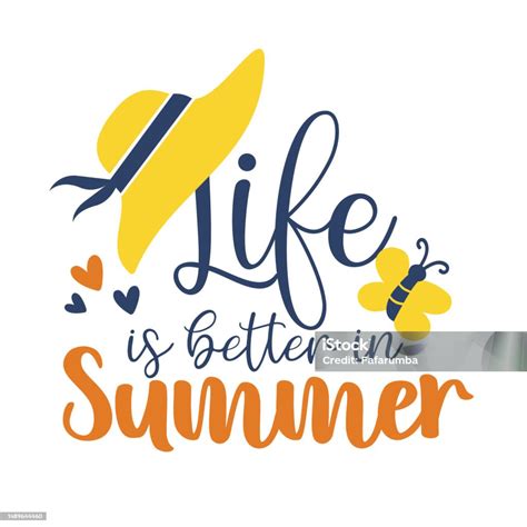 여름 손으로 쓴 글자 정신 건강 인용문 현대 타이포그래피 슬로건 개념에 대한 스톡 벡터 아트 및 기타 이미지 개념 개념과