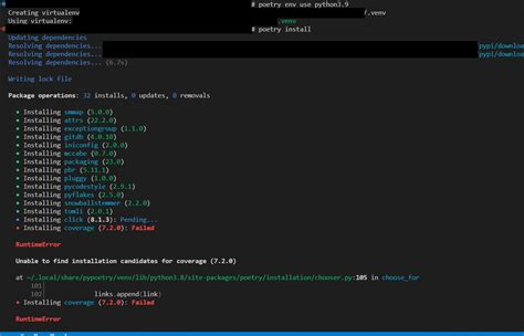 I Can T Install 7 2 0 With Python3 9 Issue 1565 Nedbat Coveragepy