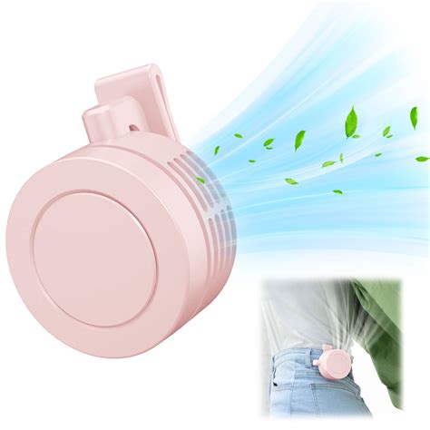 Portable Silent Mini Bladeless Fan Clip On Small Whirlwind Fans For