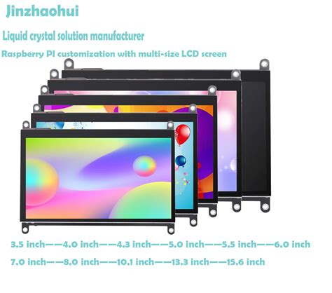 Raspberry Pi Monitor LCD Display With Touch Panel Screen Can Be Customized In Multiple Sizes