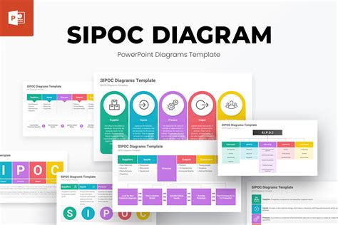 Sipoc Diagrams PowerPoint Template Nulivo Market