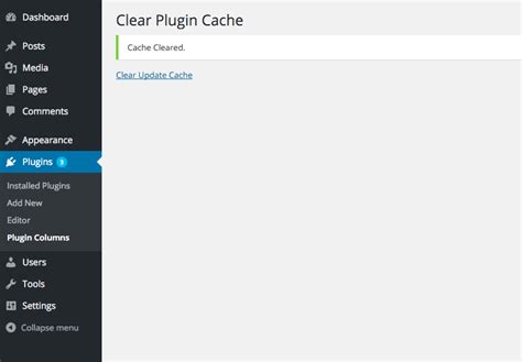 plugins last updated column wordpress plugin