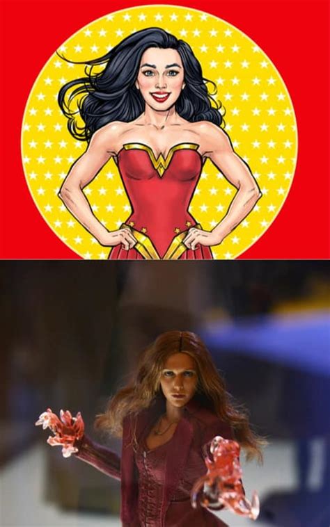 Wonder Woman Vs Scarlet Witch Fandomfevers