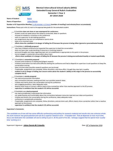 Eerubricgeneral Evaluation Pdf Cognition Human Communication