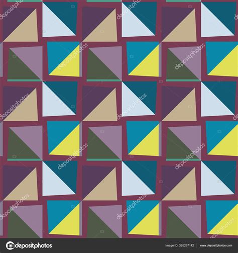 Geometric Pattern Lattice Seamless Vector Illustration Stock Vector