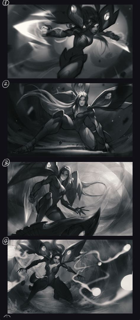 Artstation Kaisa Splash Art For The League Of Legend Chengwei Pan