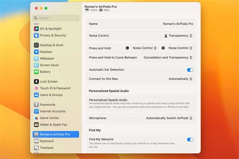 Airpod Settings Not Showing On Macbook R Airpods