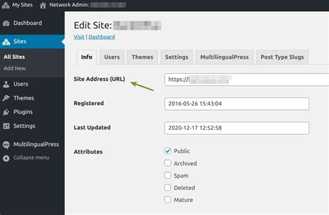 Domain Mapping In Wordpress Multisite Multilingualpress Docs