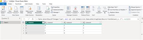 Removing Empty Cells In A Table Row Microsoft Fabric Community