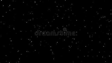 Loop White Particles Flow To Top On Black Abstract Background Stock Footage Video Of Glittery