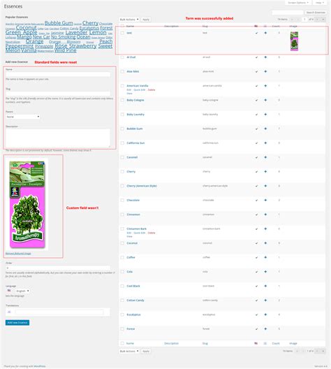 Taxonomy Call Javascript Function When Category Was Added Via Ajax