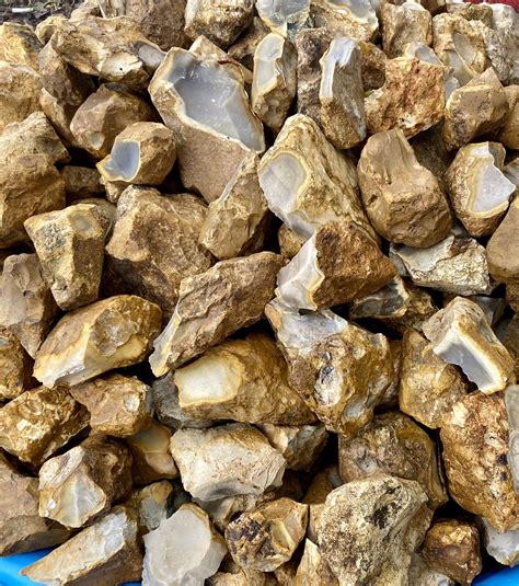 8 Pounds Central Texas Edwards Plateau”chertflint Rocks For Knapping