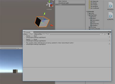 Unity多线程unity 多线程同步机制 Csdn博客