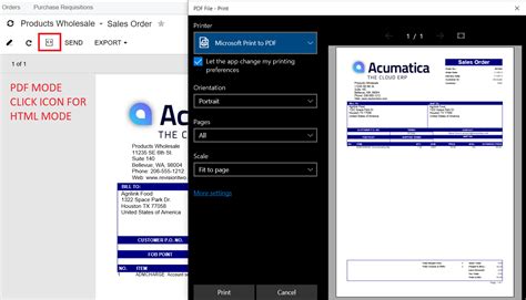 Acumatica Report Design Different When Printed Stack Overflow