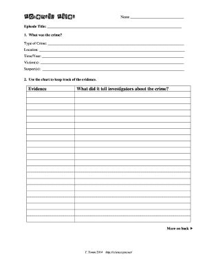 Fillable Online Forensic Files Fax Email Print PdfFiller