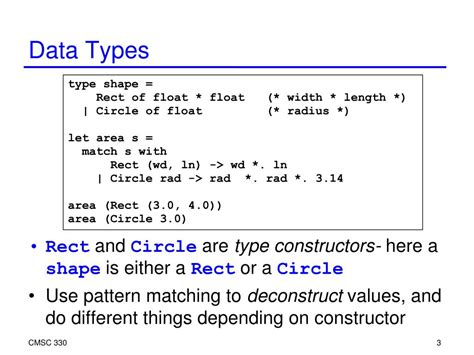 Ppt Cmsc 330 Organization Of Programming Languages Powerpoint