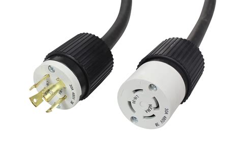 100 Twist Lock Extension Power Cord Released By Larson Electronics