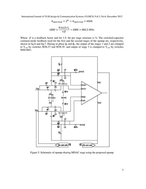 A 10 Bit 200mss Cmos Pipeline Adc Using New Shared Opamp Architecture Pdf