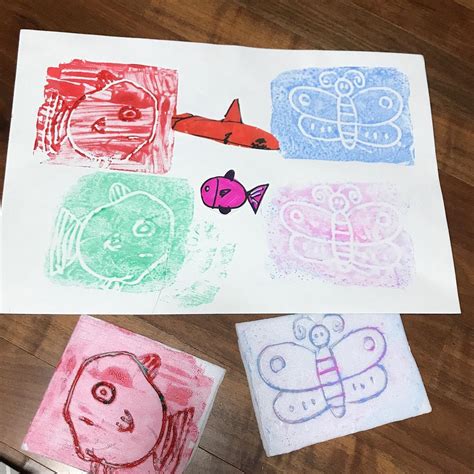 모노타이프 해율이네단골손님 고래🐳🐳🐳 우드락판화 울산방문미술 브레인아트 울산북구지사