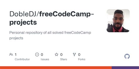 Github Dobledjfreecodecamp Projects Personal Repository Of All