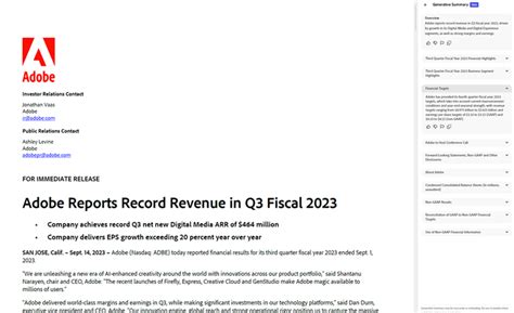 Summarize Pdfs With An Assistant Thats Ai Powered In Acrobat Adobe Acrobat
