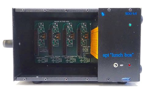 API 500 B4 4 Slot Lunchbox Reverb