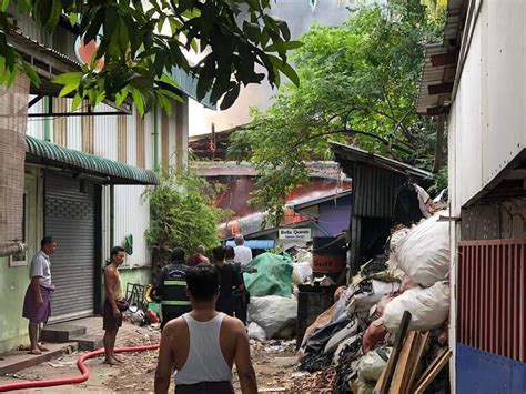 Mizzima News On Twitter မြောက်ဥက္ကလာပမြို့နယ်တွင် ကော်ဇော်စက်ရုံ