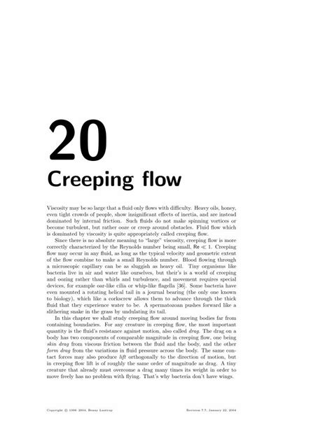 Pdf Creeping Flow Dokumentips