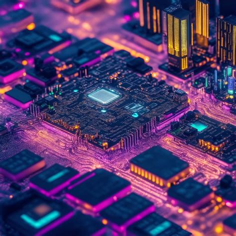 Premium Ai Image Ai Of A Circuit Board With Intricate Electronic