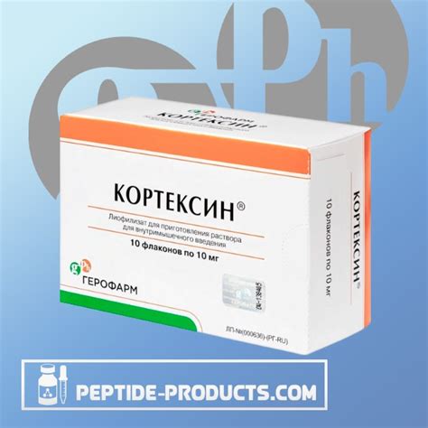 Cortexin Peptide Preparation With Neurotrophic Effect And