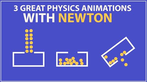Great Physics Animations With Newton In After Effects