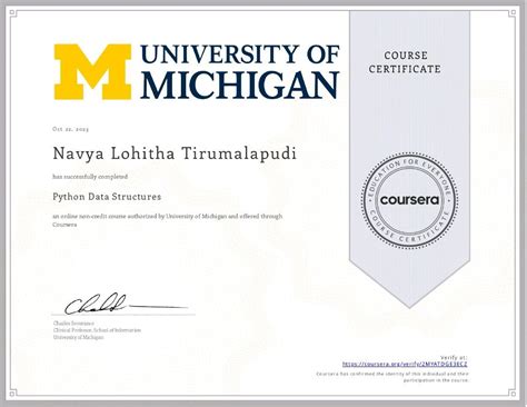 Navya Lohitha Tirumalapudi On Linkedin Python Datastructures Courseracertification