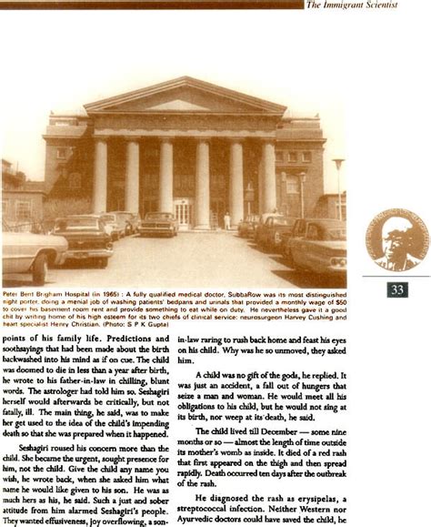 Yellapragada Subbarow A Life In Quest Of Panacea An Album In Words