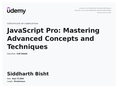 completed javascript pro advanced concepts and techniques siddharth bisht posted on the